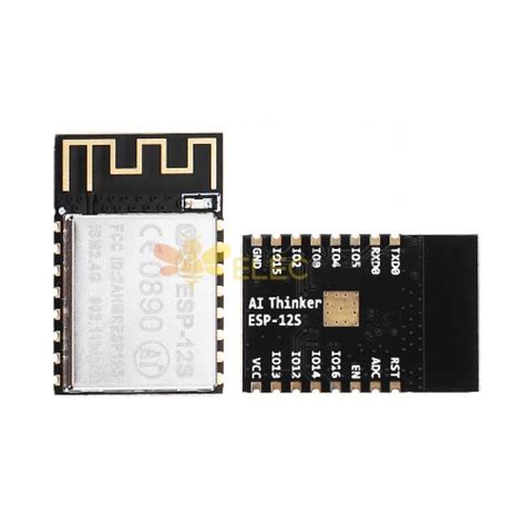 1pc Esp8266 Esp 12s Esp 12f 串行 Wifi 無線模塊收發器 Esp8266 4m 閃存