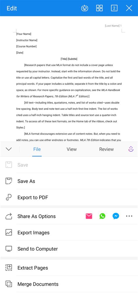 How To Add Watermark In Word For Android [step By Step] Wps Office Blog