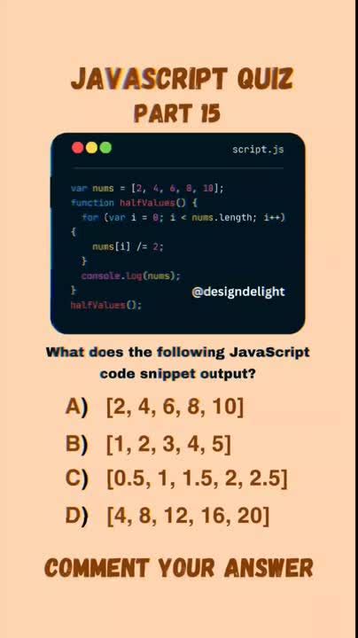Dua Khan On Linkedin Javascriptquiz Codingchallenge Programmingquiz Techtrivia Webdevquiz
