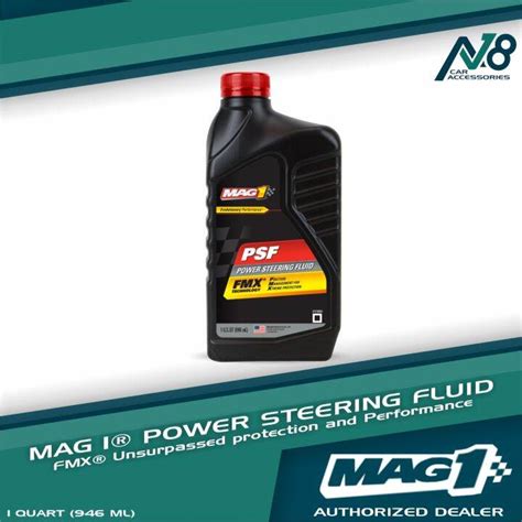 Mag 1 Premium Car Power Steering Fluid 1qt 946ml Psf Mag1 Pn810