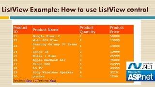 ASP NET ListView How To Use EmptyDataTemplate In Listview 42 OFF