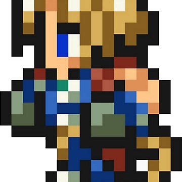 Final Fantasy Zidane Pixel Art Board Print By Wubbadubb Redbubble