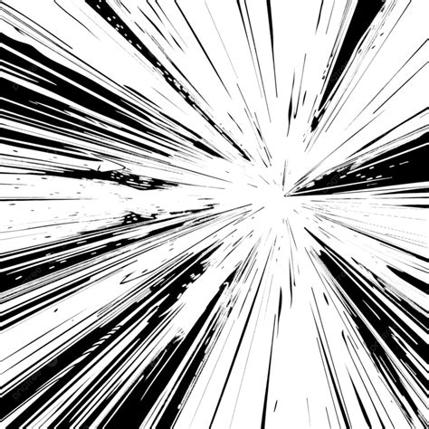 Manga Action Lines Png