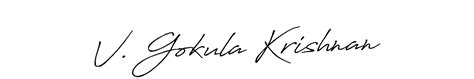 78 V Gokula Krishnan Name Signature Style Ideas Good Name Signature
