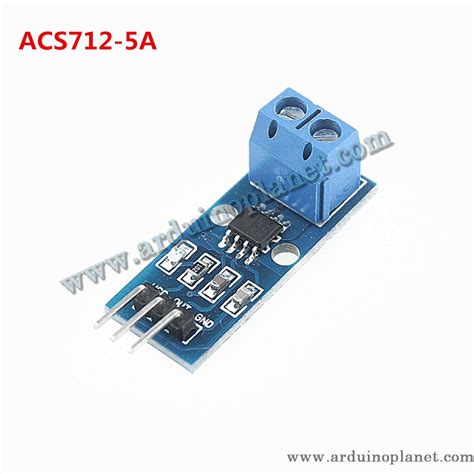 Module Capteur De Courant 5a Acs712 Microplanet Maroc
