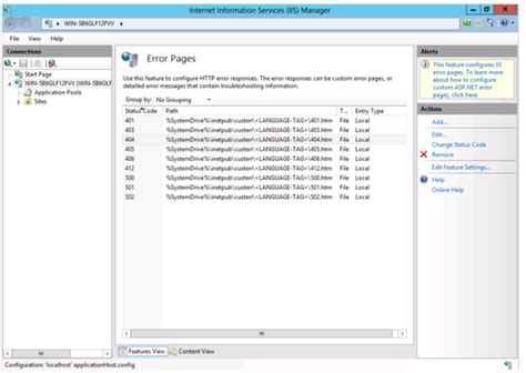 Creating Custom Language Specific Error Pages In Iis The Best C