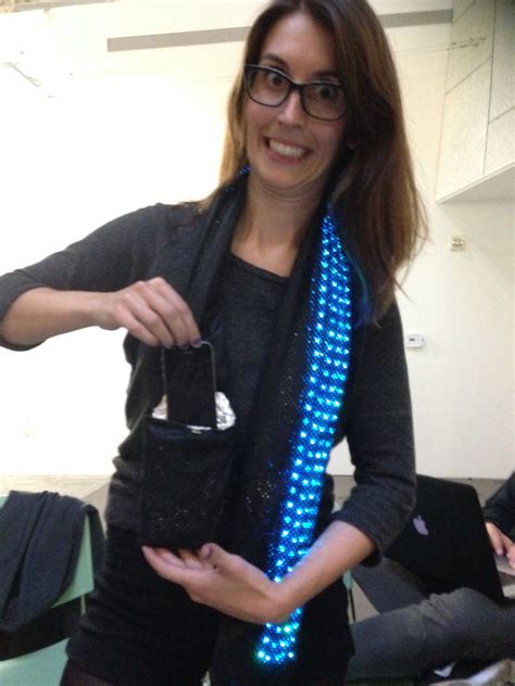 Michelle Modeling Our Faraday Scarf Ohhmyhead Flickr