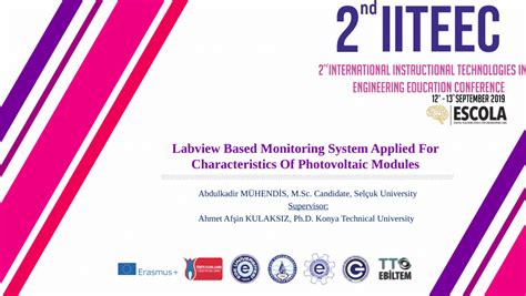 Pdf Labview Based Monitoring System Applied For Characteristics Of Photovoltaic Modules 2nd