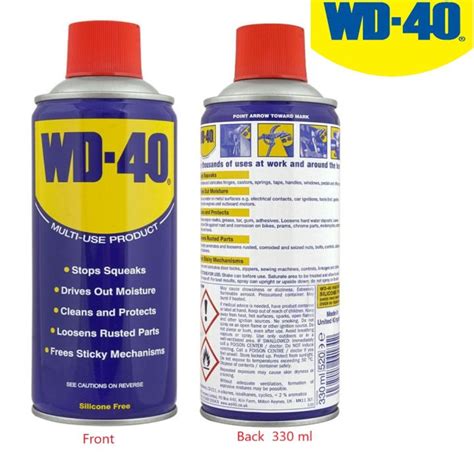 Wd 40 Spray 330 Ml Original Made In Uk Multi Use Multi Purpose Spray Anti Rust Spray