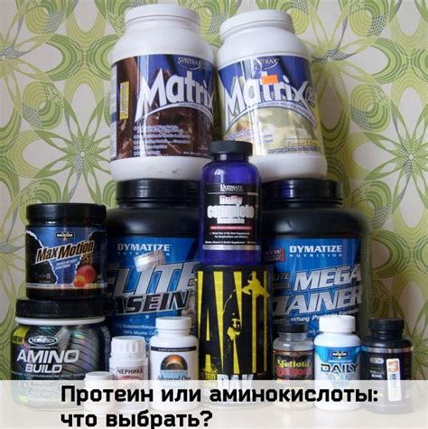 Протеин или аминокислоты: что выбрать?