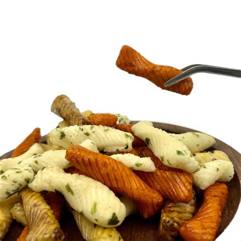 Assorted Rice Crackers With A Kick Of Soy Seaweed And Spiciness