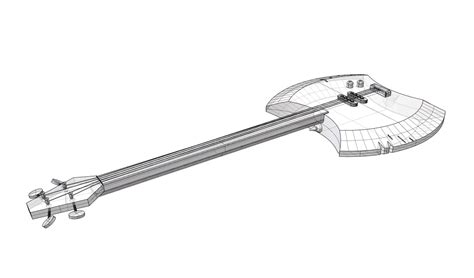 Adventure Time Marcelines Bass Axe By Ubermeisters Download Free Stl