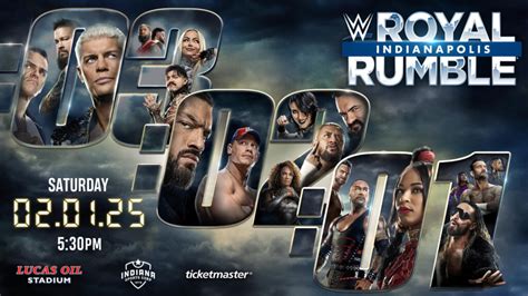 Cartelera Wwe Royal Rumble 1 De Febrero 2025 En Vivo