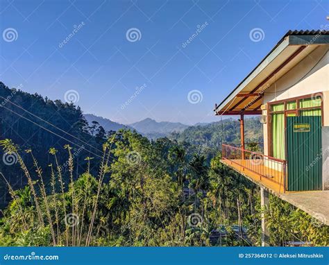 Ella Sri Lanka March 9 2022 Beautiful View From The Hotel To The