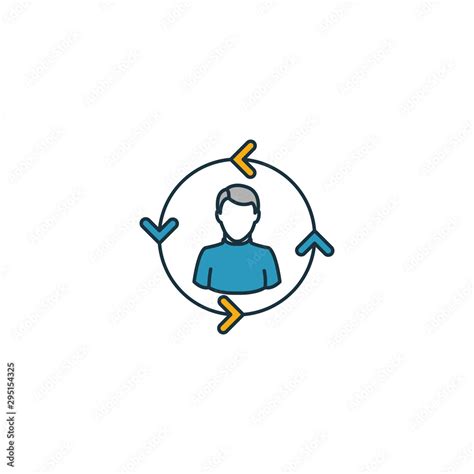 User Prediction Icon Outline Filled Creative Elemet From Big Data Icons Collection Premium