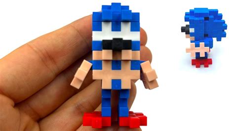 Plus Plus Sonic Instructions Updated Build Youtube