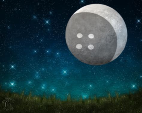 Button Moon Digital Background Night Background For Composite Etsy