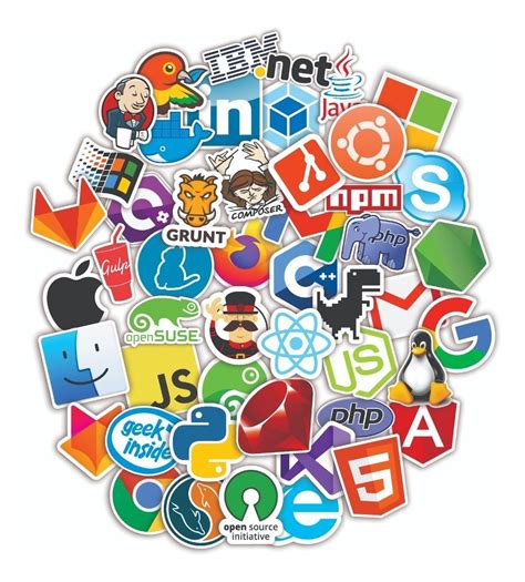 30 peças de adesivos notebook geek nerd sticker 49 pçs 6x6 parcelamento sem juros