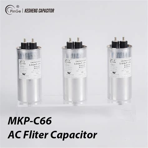 Pinge Industrial High Voltage Film Capacitor Mkp C66 690vac 100uf Power Converters Single
