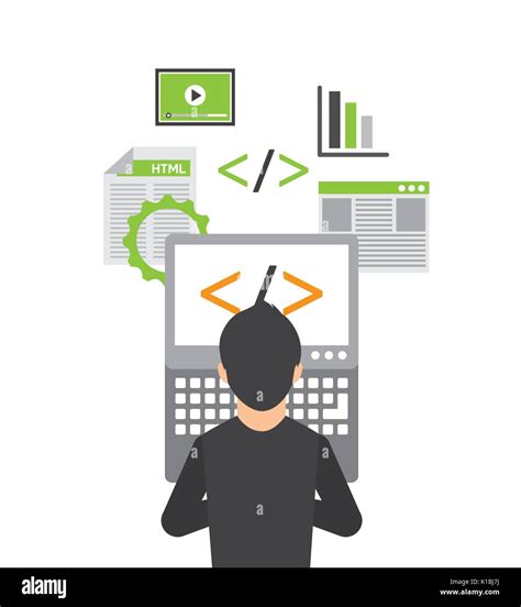 Programming Language Design Stock Vector Image And Art Alamy