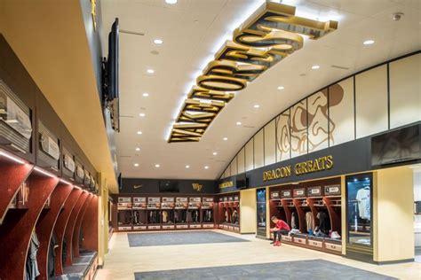 Wake Forest Locker Room Design Dimensional Innovations