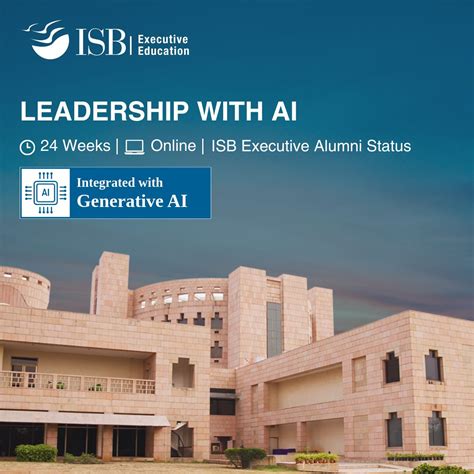 Leadership Course With Ai By Isb Online Executive Education India