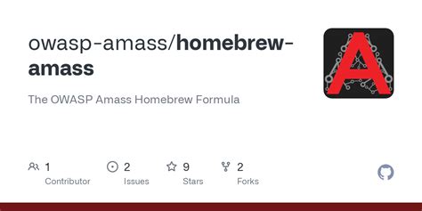 Github Owasp Amasshomebrew Amass The Owasp Amass Homebrew Formula