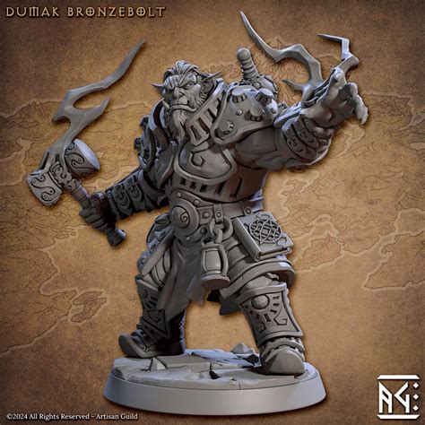 Bugbear Paladin Dumak Artisan Guild Miniatures Rpg Boardgames Fantasy Tabletop Rpg Etsy