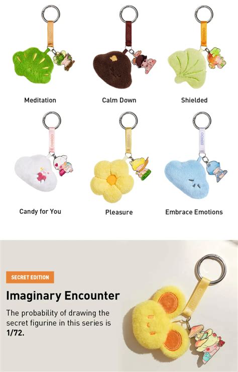 Dimoo By Your Side Plush Series Clear Box Toys