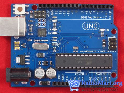 Aduino Uno R3 C Usb кабелем Китай Radiomartkz Робототехника и радиодетали