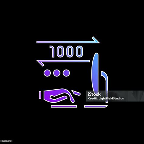 Binary Blue Gradient Vector Icon Stock Illustration Download Image Now Binary Code Blue