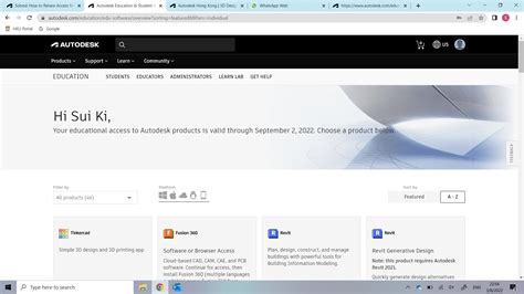 Solved How To Renew Access For Education Licenses Page 21 Autodesk Community