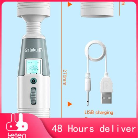 Leten Aldult Female Sex Toys Charging Big Av Magic Wand Vibrator G Spot Female Huge Magic Wand