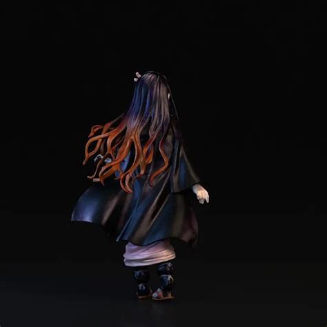 Nezuko Kamado Demon Slayer 3d Print Model Stl Files High Quality Anime Figure Files