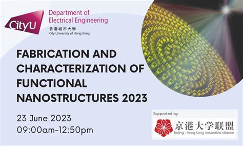 Fabrication And Characterization Of Functional Nanostructures 2023 University Event Calendar