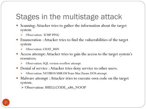 Ppt Analyzing And Profiling Attacker Behavior In Multistage Intrusions Powerpoint Presentation