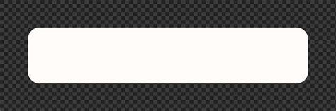 White Rounded Rectangle Png