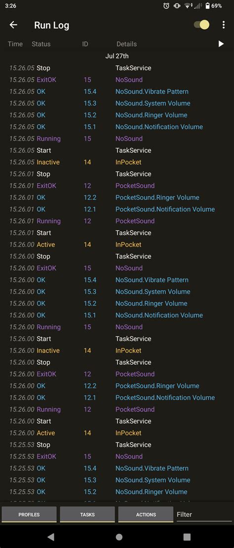 Display State Not Updating Rtasker