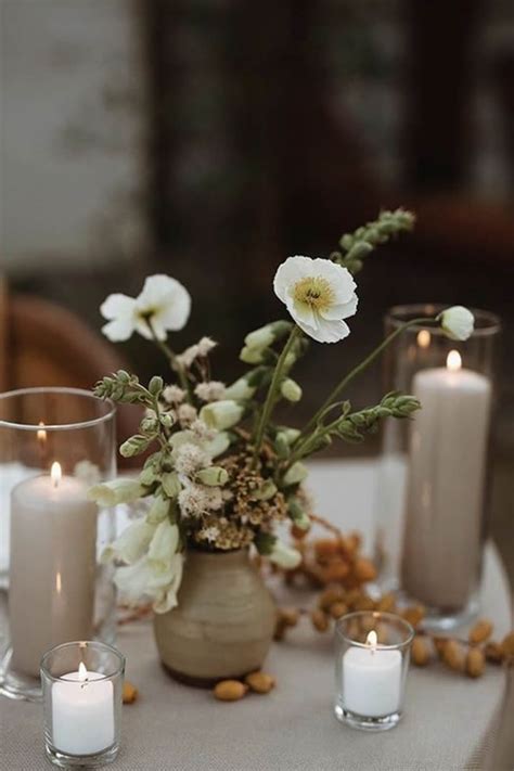 Fiancee Bodas Sep Impresionantes Centros De Mesa De Estilo Minimalista Que Impactaran A Todos En