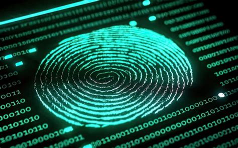 Premium Ai Image Advanced Biometric Security Digital Fingerprint Scanning Interface With