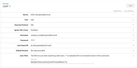 Getting Started With LDAP Auth Provider Octopus Deploy