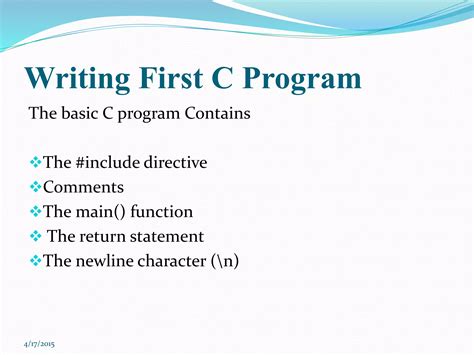 C Programming Language Ppt