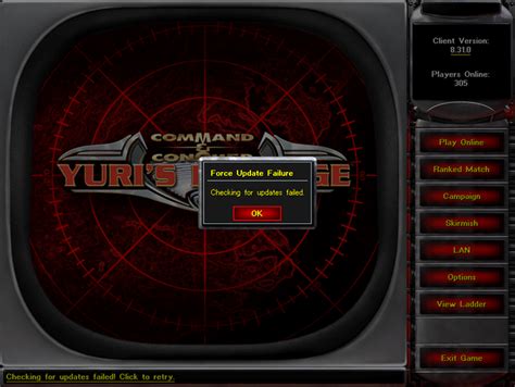 Unable To Update Cncnet Discussion Cncnet Community Forums