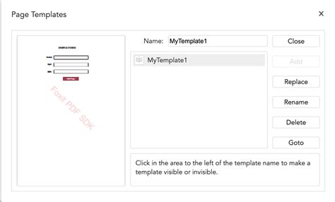 how to create and use pdf templates with foxit pdf sdk for web foxit