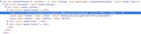 Javascript Form End Tag Not Working Properly In Bootstrap Modal Stack Overflow