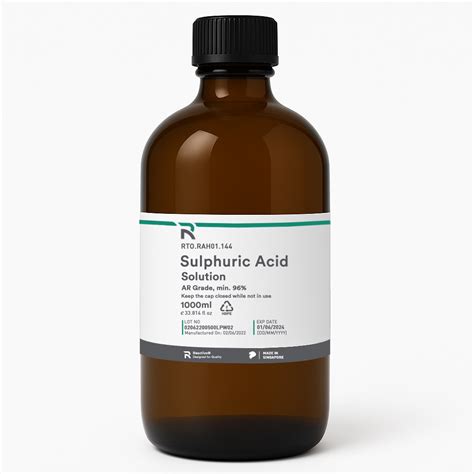 Sulphuric Acid Solution Reactivo