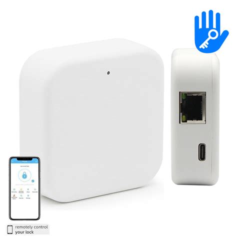 OEM Manufacturer G TTlock POE Gateway App Wired WiFi Connection For Smart Locks S A Access Control