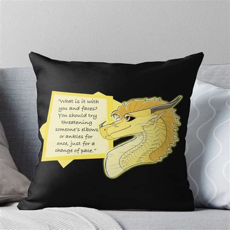 Qibli Quote Updated Pillow For Sale By Xskywingdragonx Throw