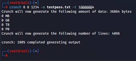 Show Some Characters Of My Router Password With The Crunch Tool Download Scientific Diagram