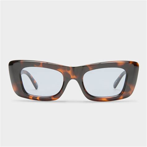 Dopamine Tort Uni Sex Rectangle Sunglasses Le Specs